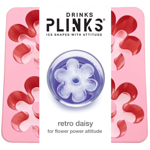 Ice Cube Tray - Daisy Pink – DrinksPlinks