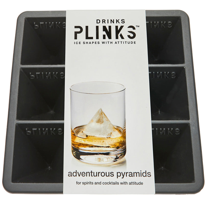 Pyramid Ice Cube Shape Trays - DrinksPlinks
