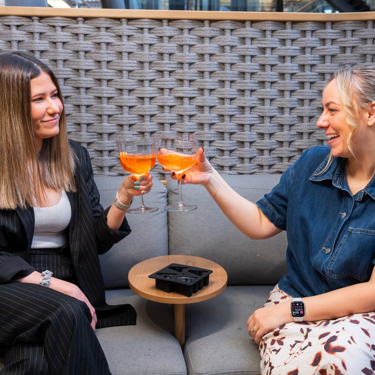 Ice Cube Shapes with Attitude - DrinksPlinks