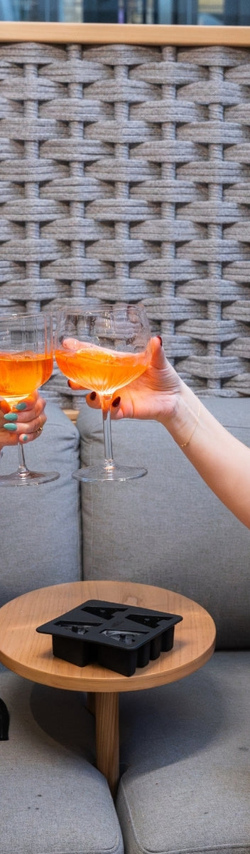 Ice Cube Shapes with Attitude - DrinksPlinks